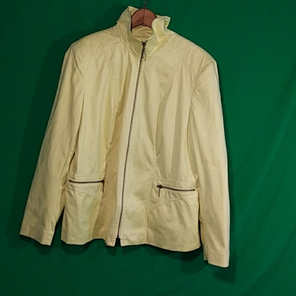 TanJay | Jackets & Coats | Tanjay L Yellow Jacket | Poshmark